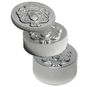 Scottsdale Mint Stackable Silver Round 2 oz|Pacific Rim Trading ...